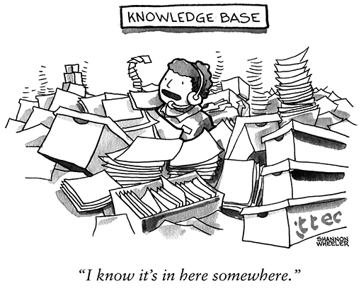 sticky-situations-knowledge-management-comic | Nursology